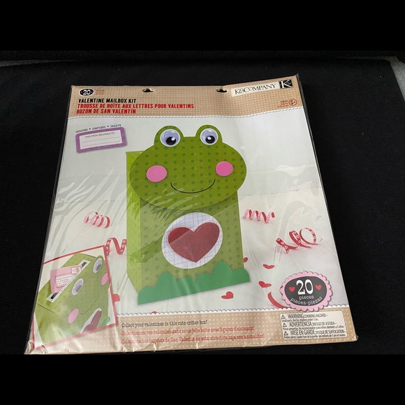 Toys | New Valentine Mailbox Frog Themed And 12 Pencils Valentine ...